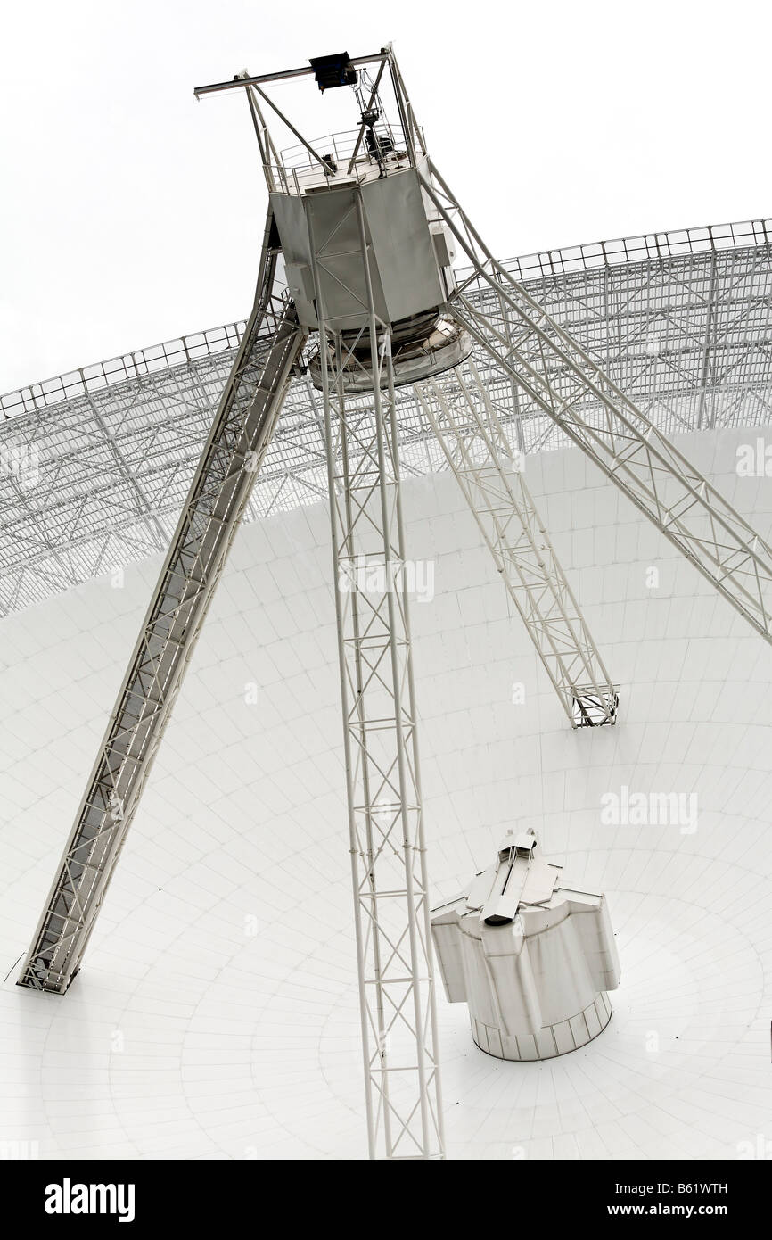 Radio telescope, primary and secondary focus, detail, Max-Planck ...