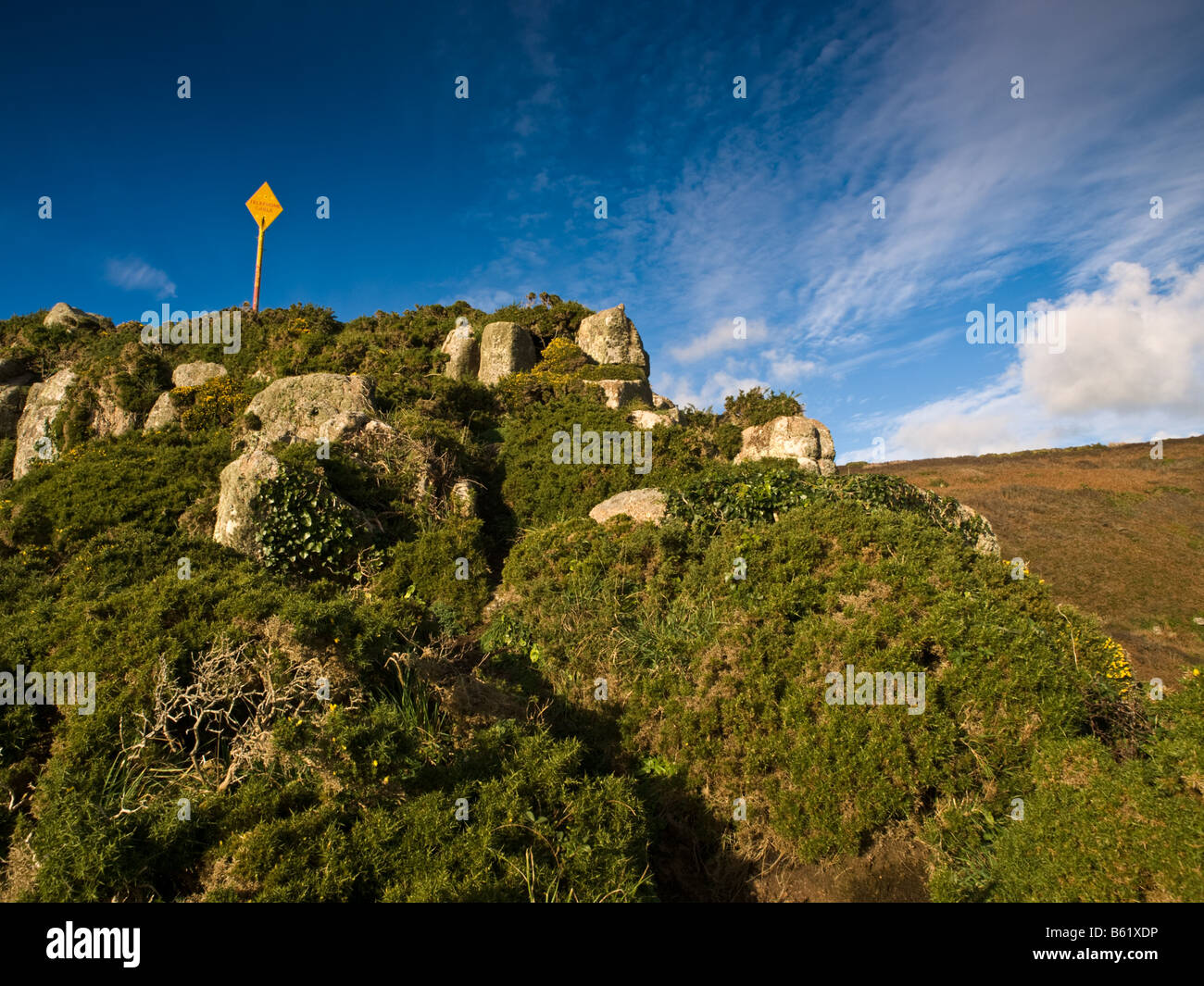 Cable telephone sign hi-res stock photography and images - Alamy