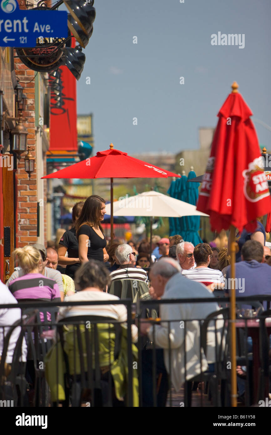 Cafe/Restaurant at the Byward Market, City of Ottawa, Ontario, Canada ...