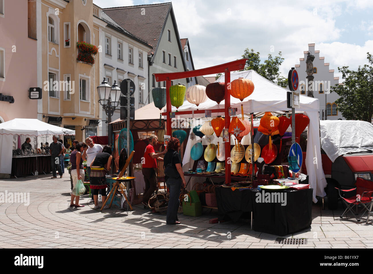 German market stalls germany hi-res stock photography and images - Alamy