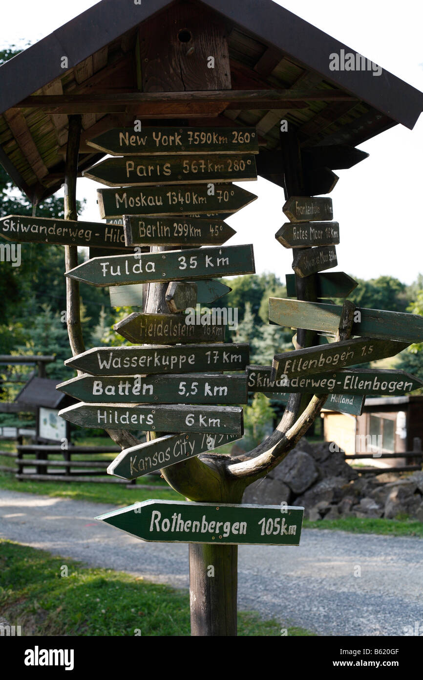 Direction sign deutschland hi-res stock photography and images - Alamy