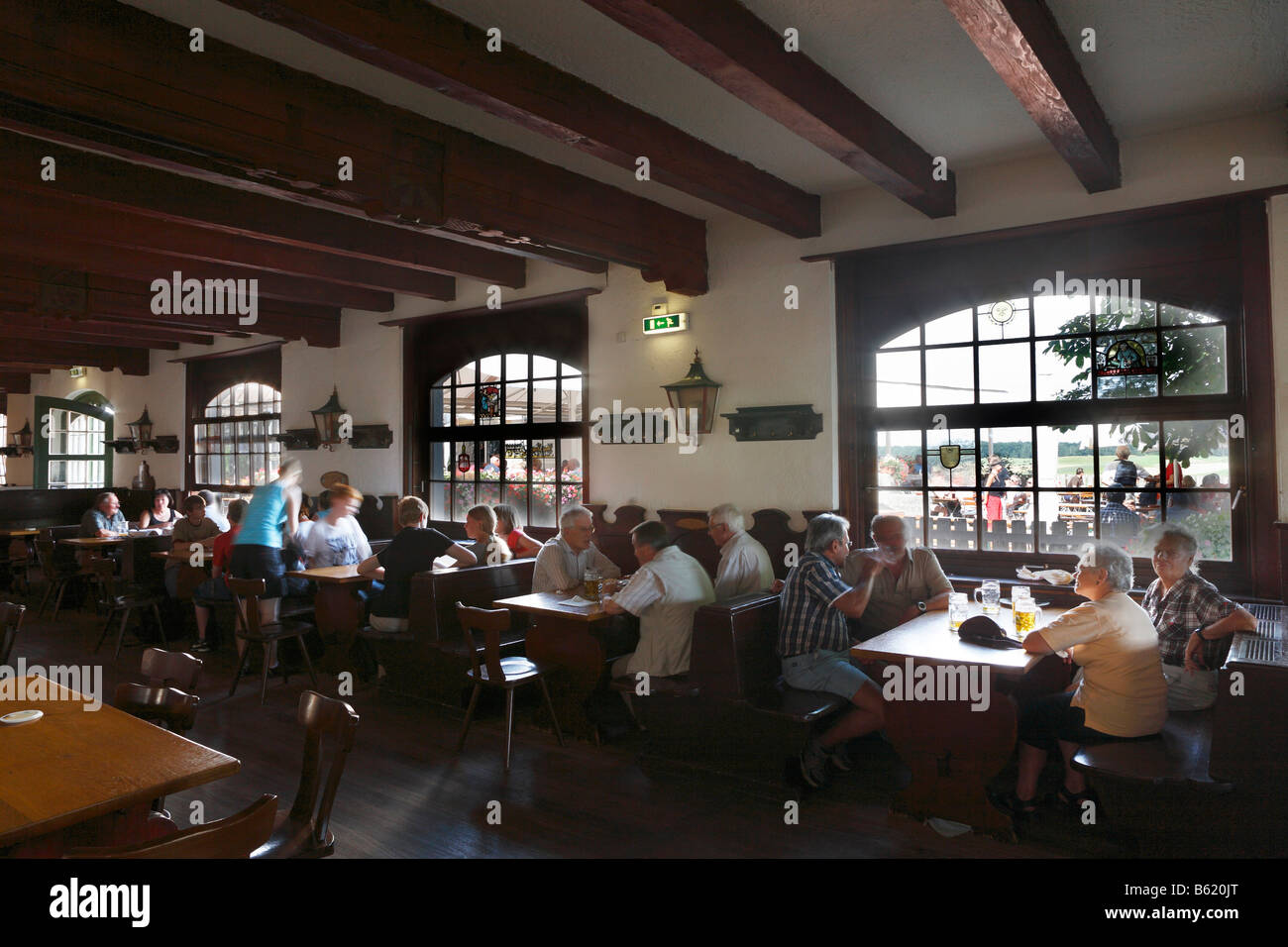 Brewery restaurant in andechs abbey hi-res stock photography and images ...