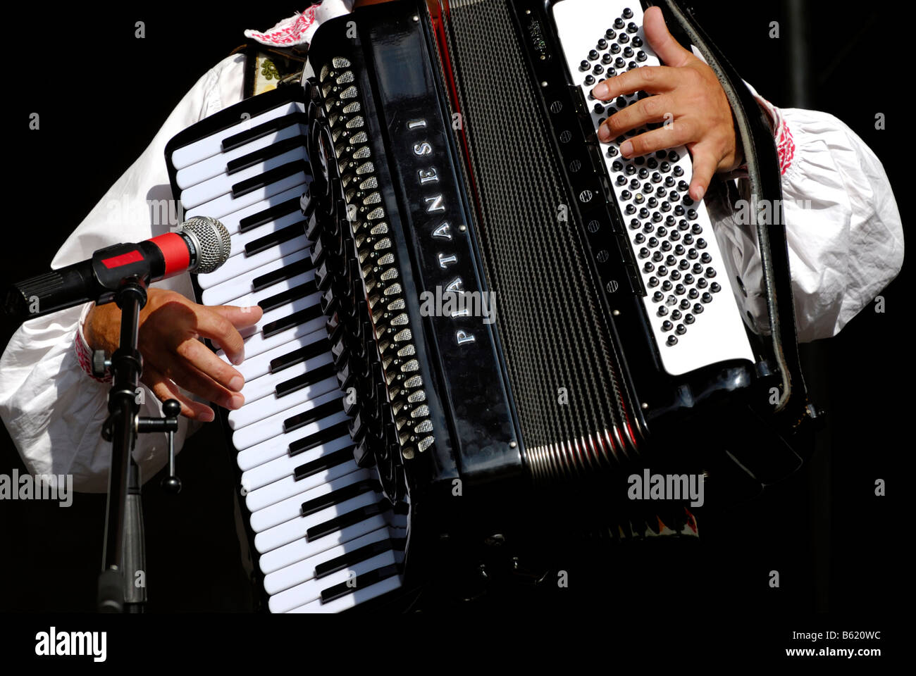 Accordionist Stock Photo Alamy Accordionist Stock Photo Alamy