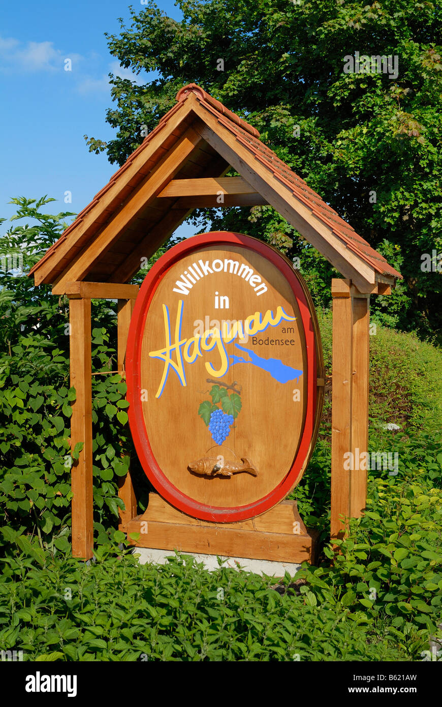 Welcome signs germany hi-res stock photography and images - Alamy