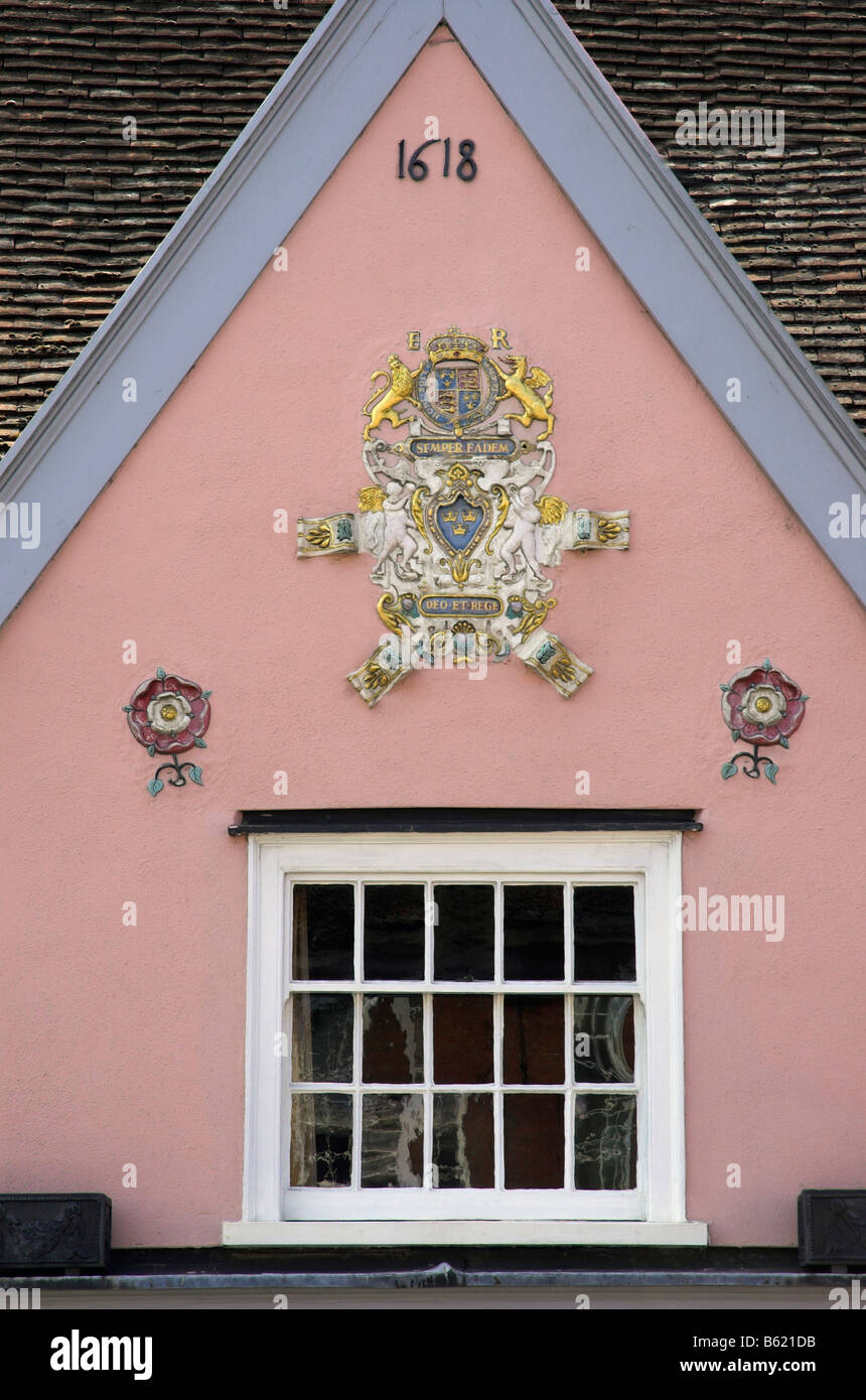 Parging pargeting plaster decoration decorative nobody no one historic ...