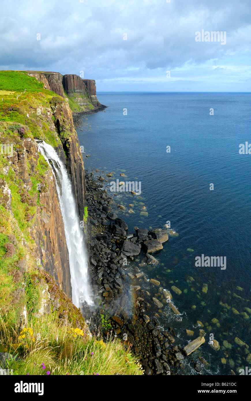 Kilt Rock, Isle of Skye, Scotland, Great Britain, Europe Stock Photo ...