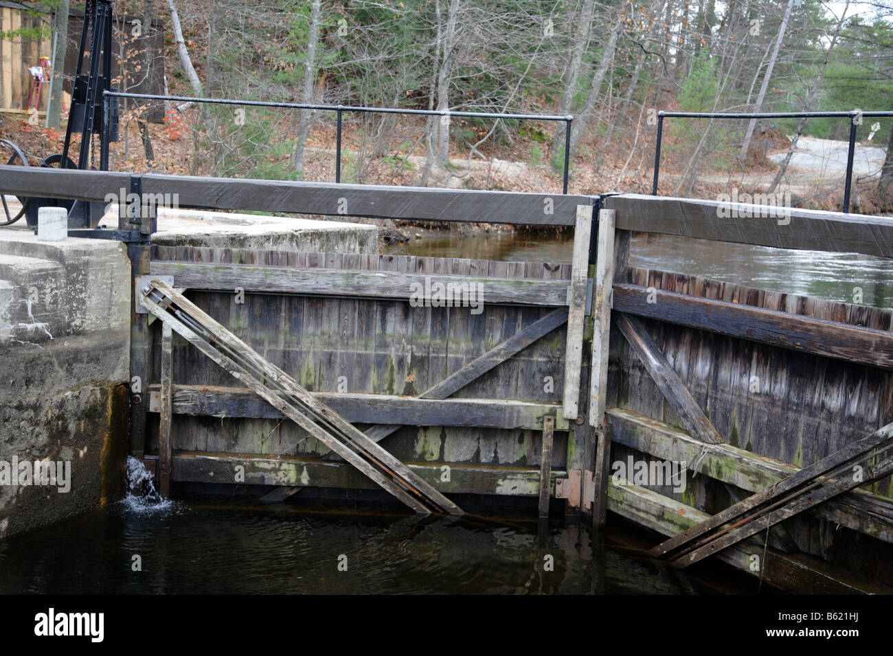 Songo Lock Located on the Songo River which connects Sebago Lake to ...