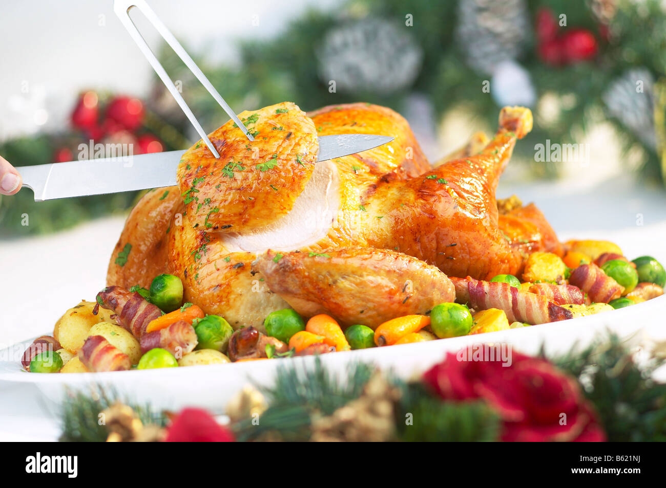 Festive turkey hi-res stock photography and images - Alamy