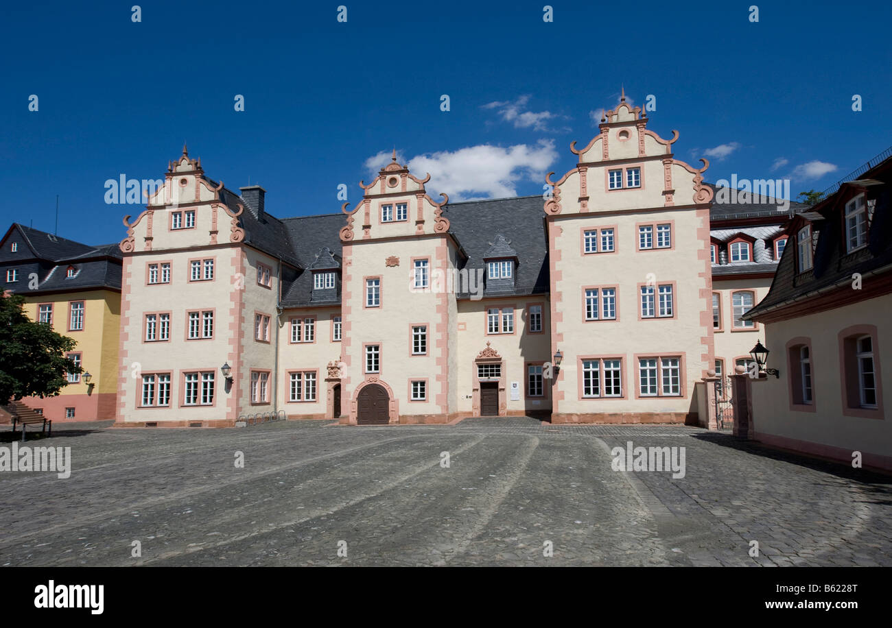 Tax office, subsidiary in Friedberg Castle, Wetterau, Hesse, Germany ...