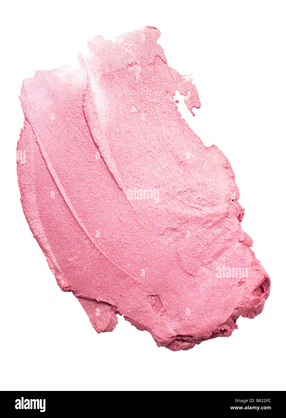 Cosmetic pink stick stroke pint abstract detail Stock Photo - Alamy