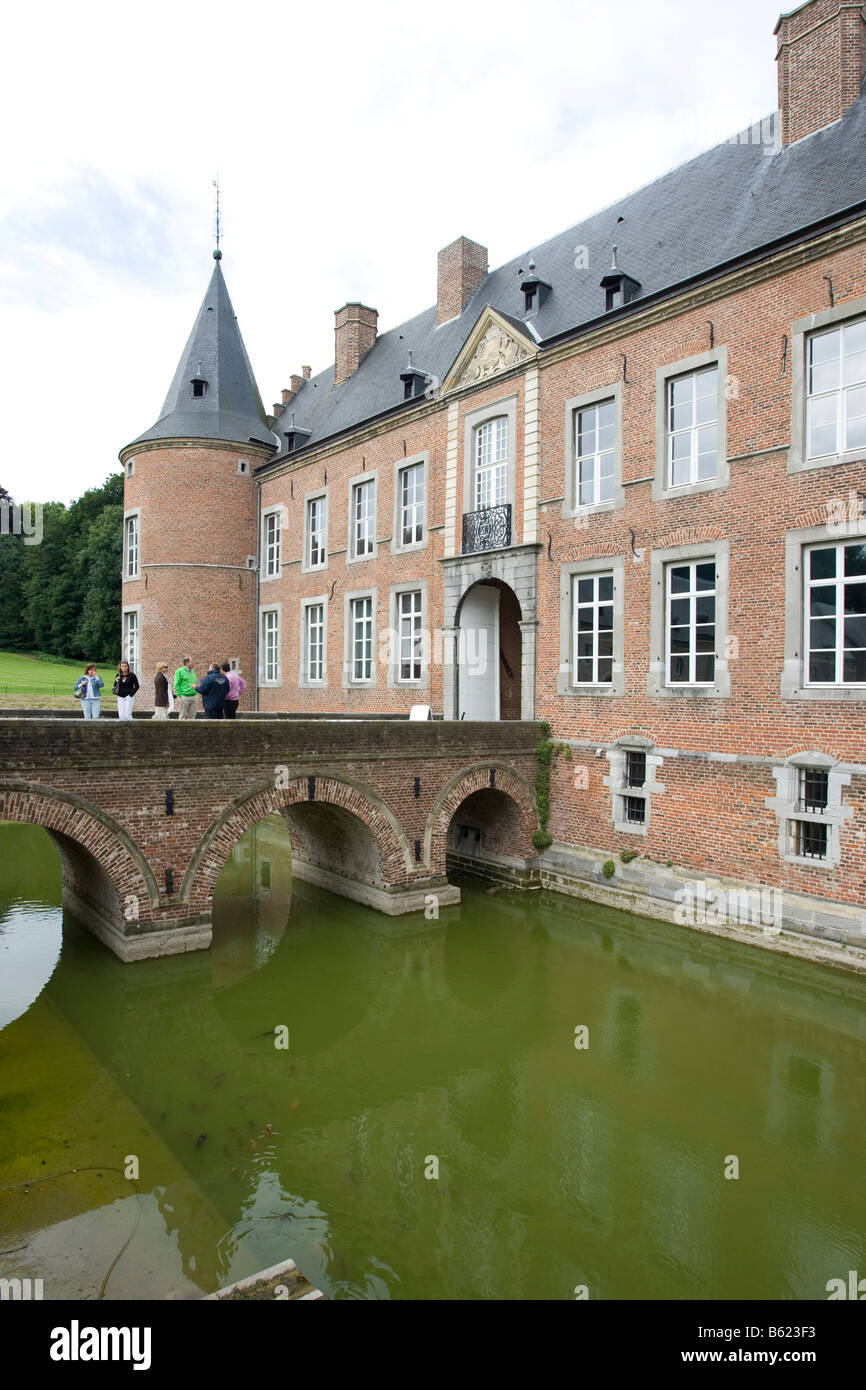 Alden Biesen Castle in the Bilzen district of Rijkhoven, former ...