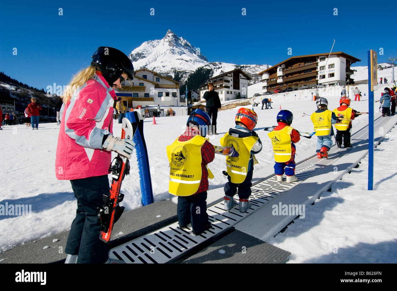 Galtur austria ski resort hi-res stock photography and images - Alamy