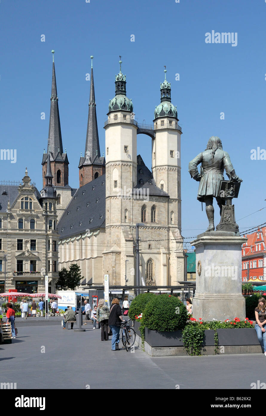 Halle saale marktkirche hi-res stock photography and images - Alamy