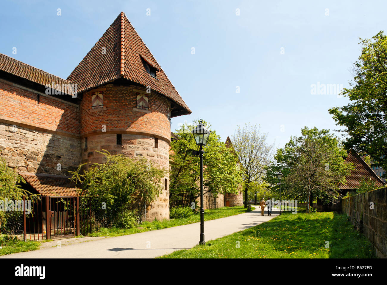 Towers Nuremberg City Walls High Resolution Stock Photography and ...