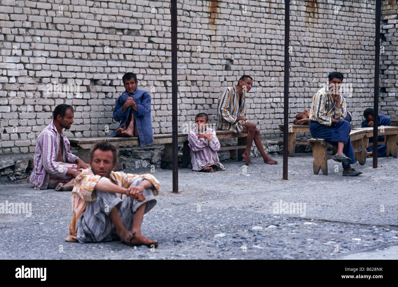 Mental hospital in Elbasan, Albania, 1992 Stock Photo - Alamy