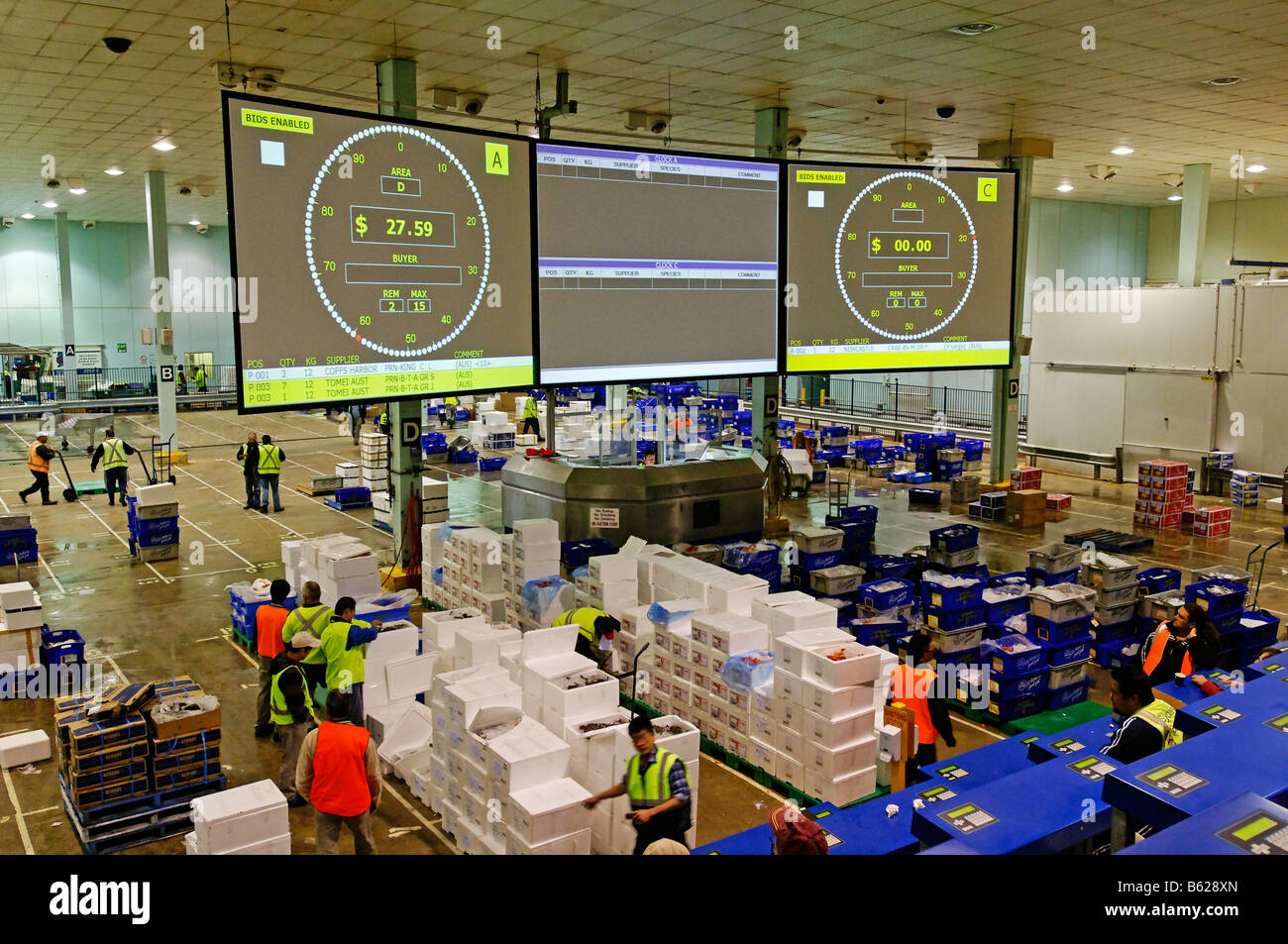 Inside fish market australia hi-res stock photography and images - Alamy