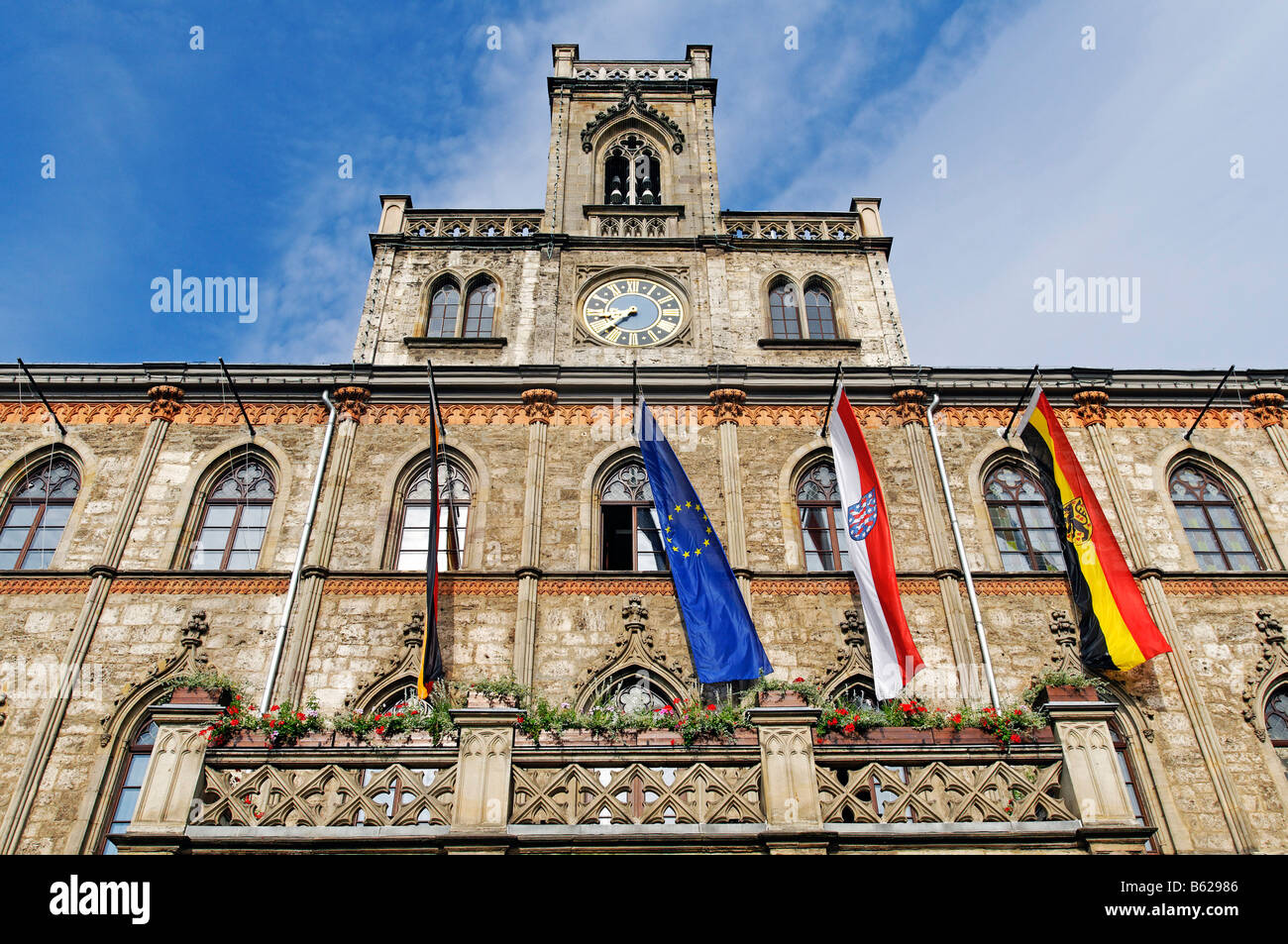 Rathaus deutschland thueringen weimar hi-res stock photography and ...