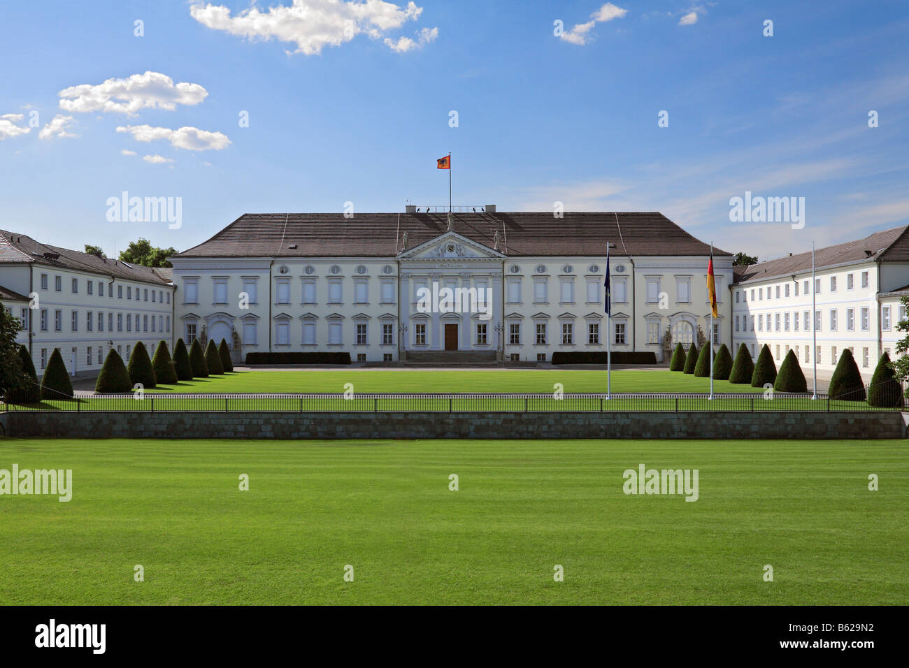Schloss Bellevue, Bellevue Palace, official residence of the German ...