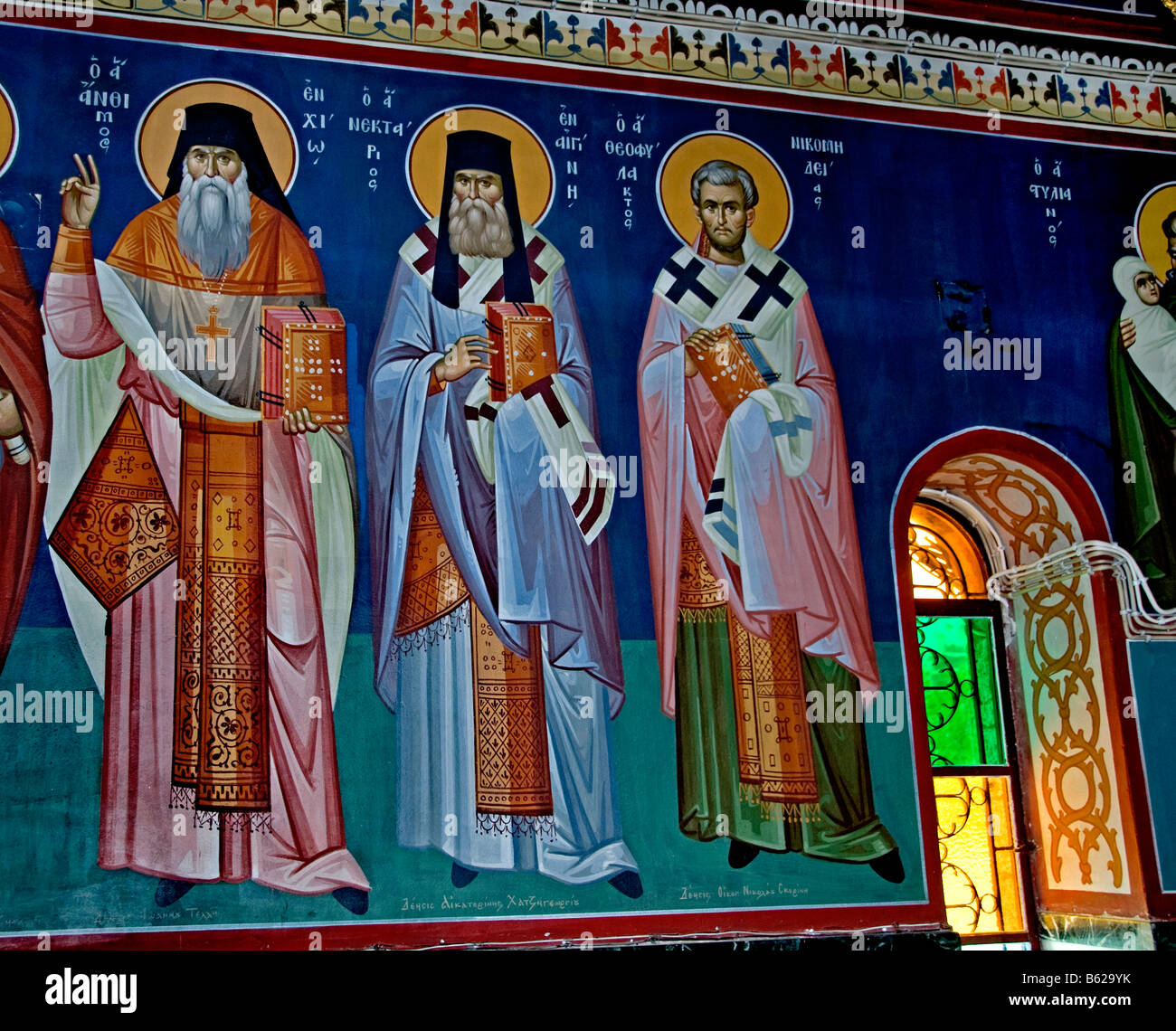 Church interior greece hi-res stock photography and images - Alamy