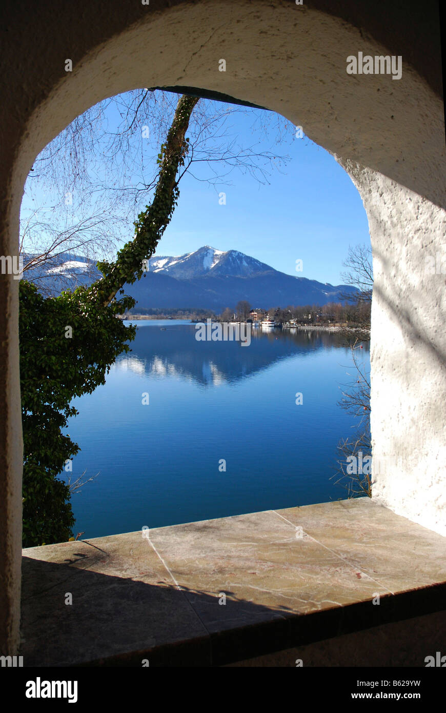 Lake View From A Window