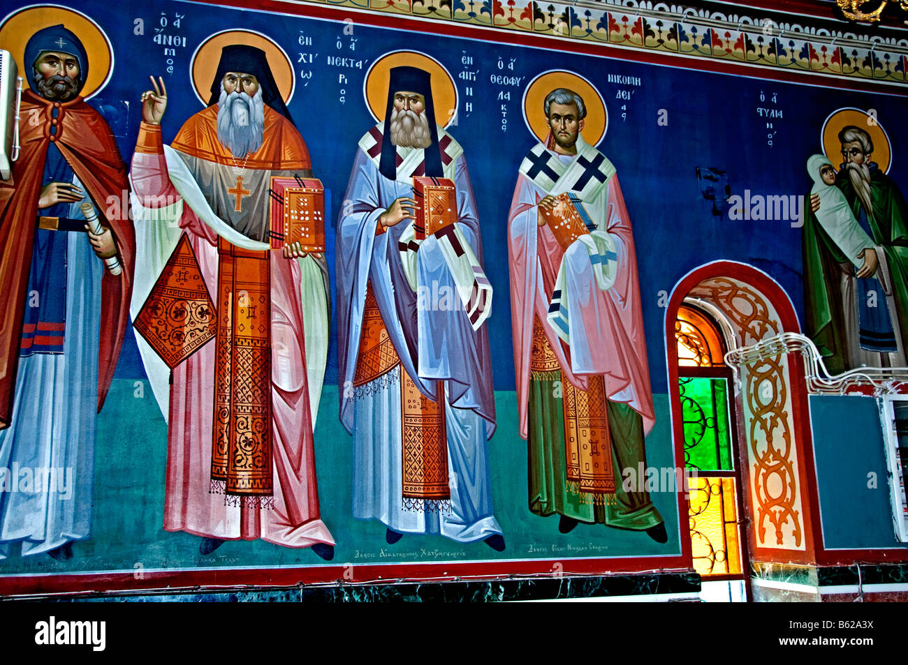 Church interior greece hi-res stock photography and images - Alamy