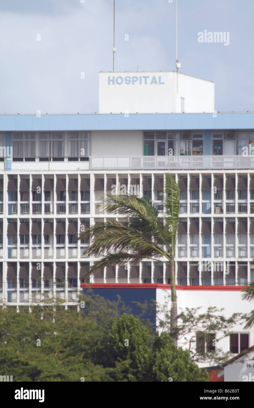 Dr. Horacio E. Oduber Hospital on the southern Caribbean island of ...