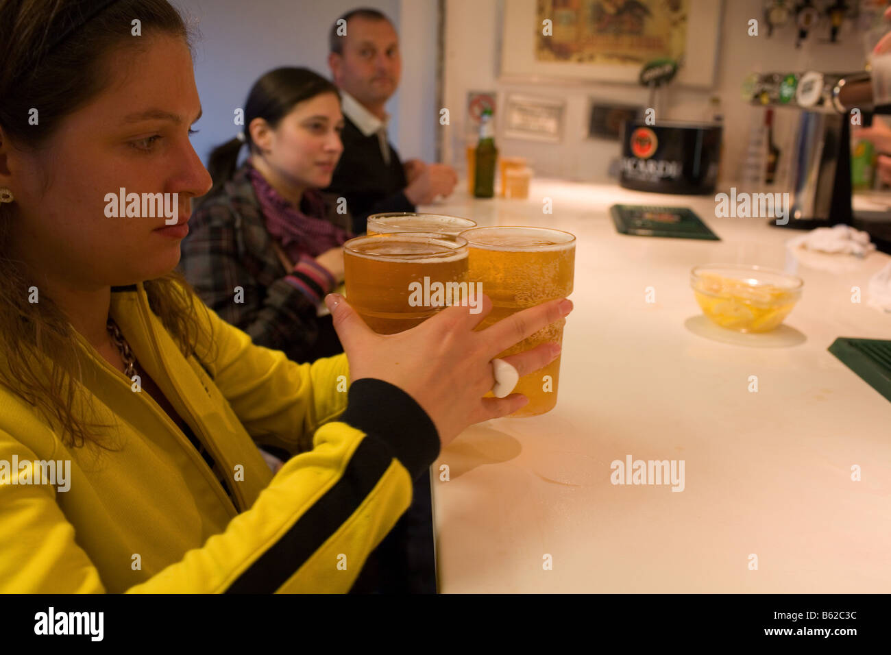 Plastic pint cups hi-res stock photography and images - Alamy