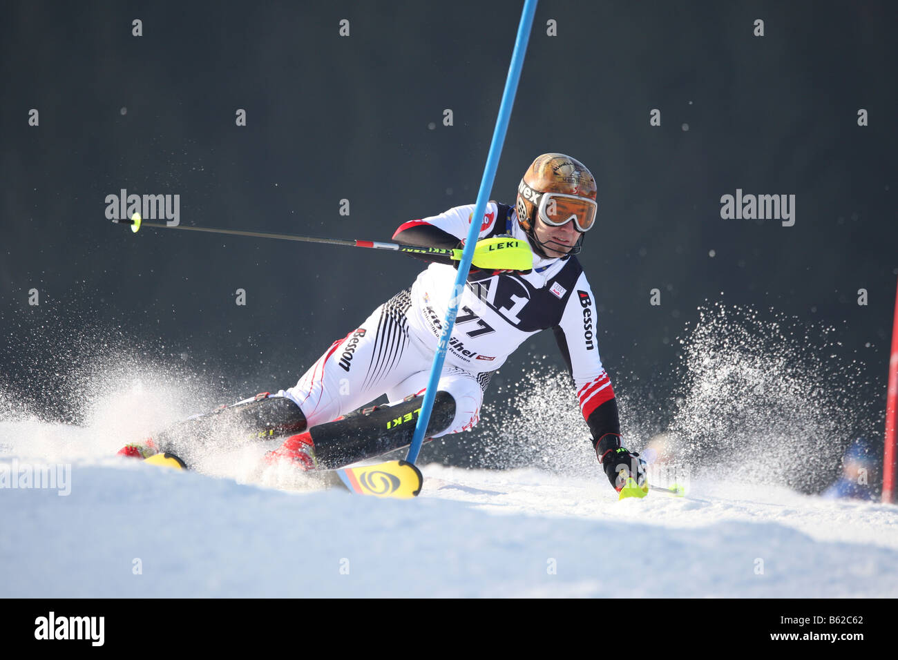 KITTZBUHEL AUSTRIA JAN 20 BECHTER Patrick AUT competing in the Audi FIS ...