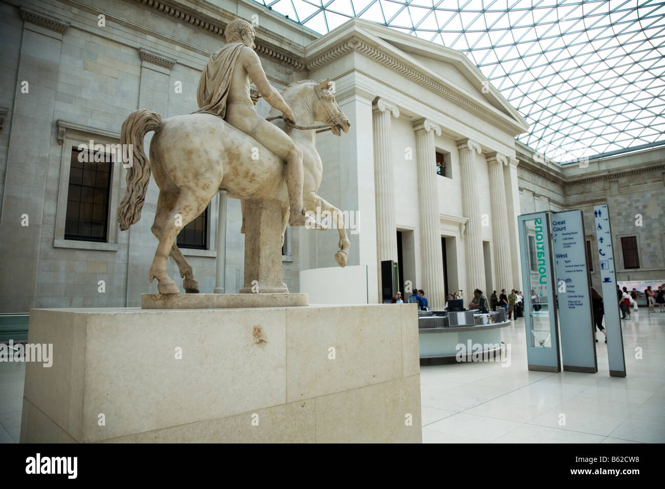 The Great Hall The British Museum London UK Stock Photo - Alamy