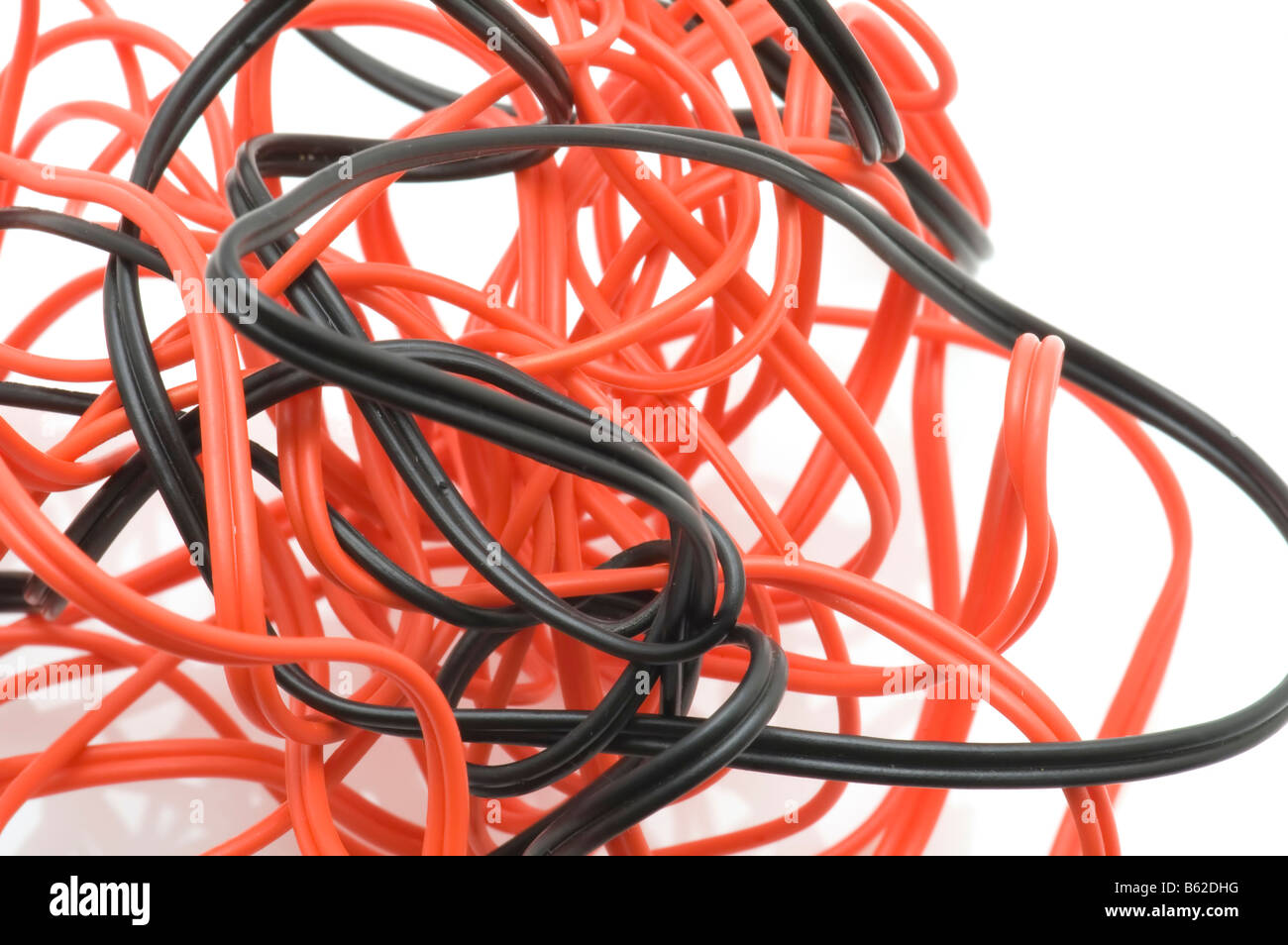 object on white tool Colored cable Stock Photo - Alamy