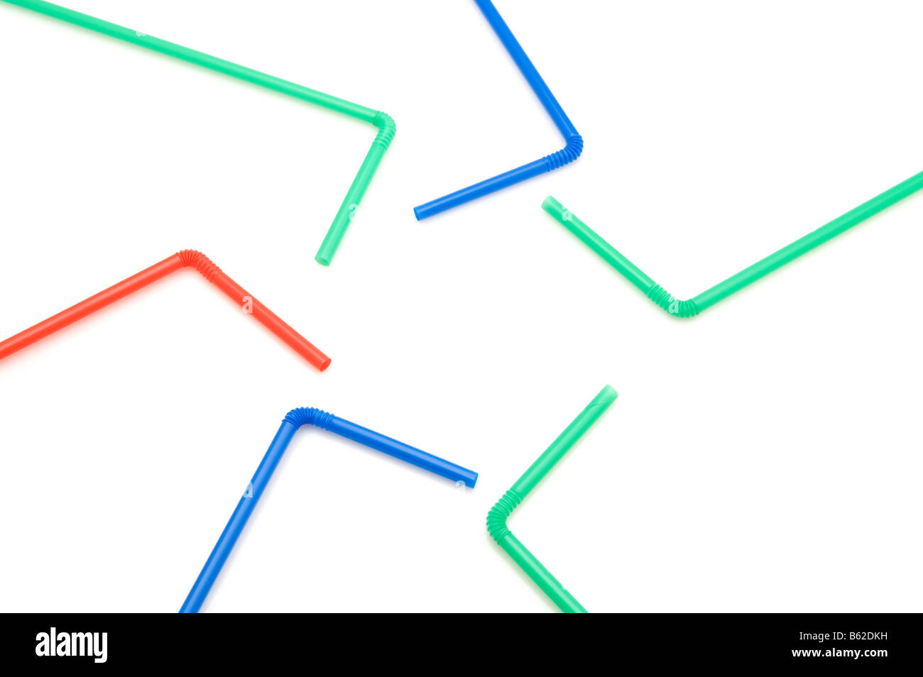 object on white utensil drinking straws Stock Photo - Alamy