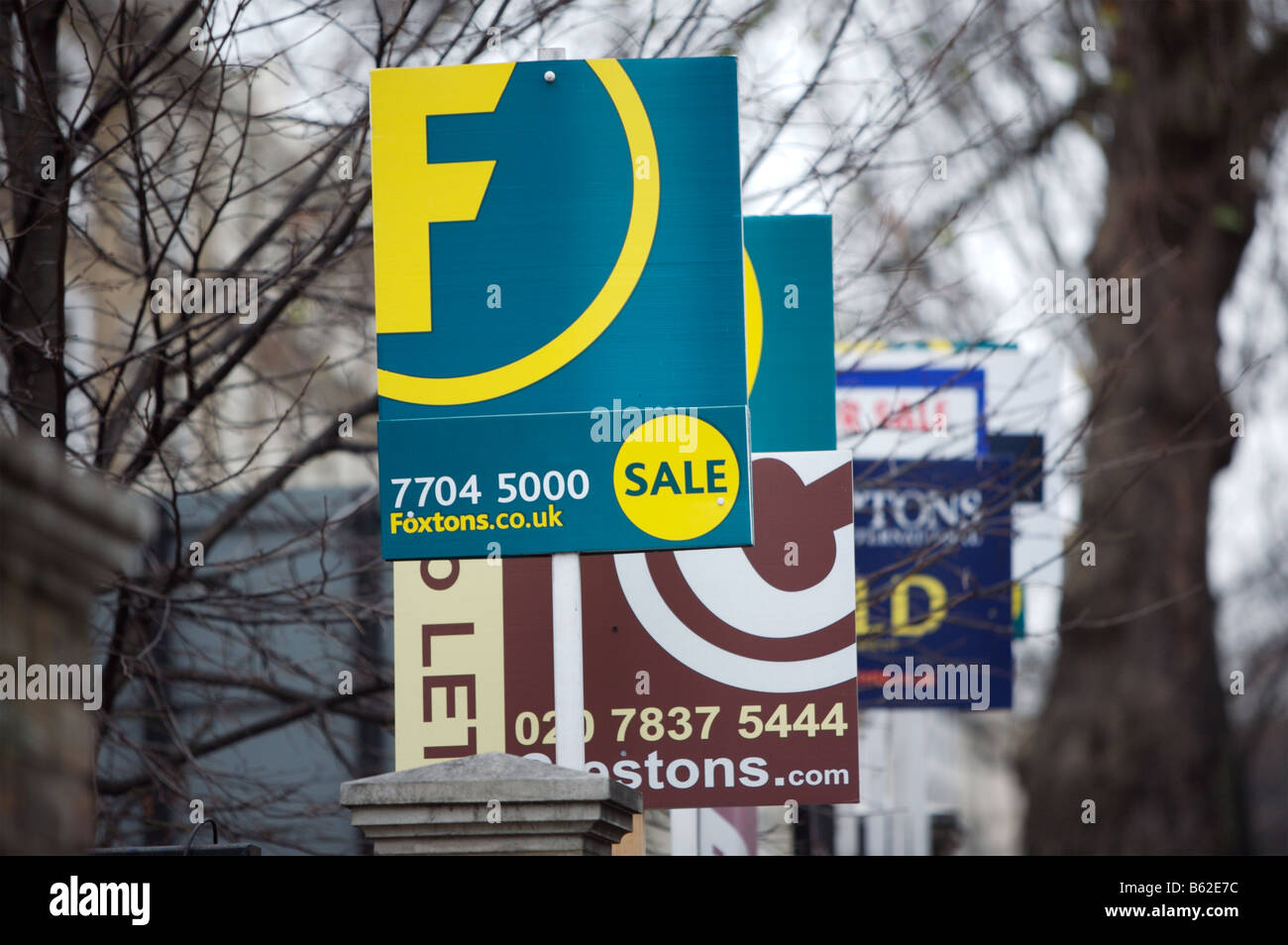 House to let board hi-res stock photography and images - Alamy