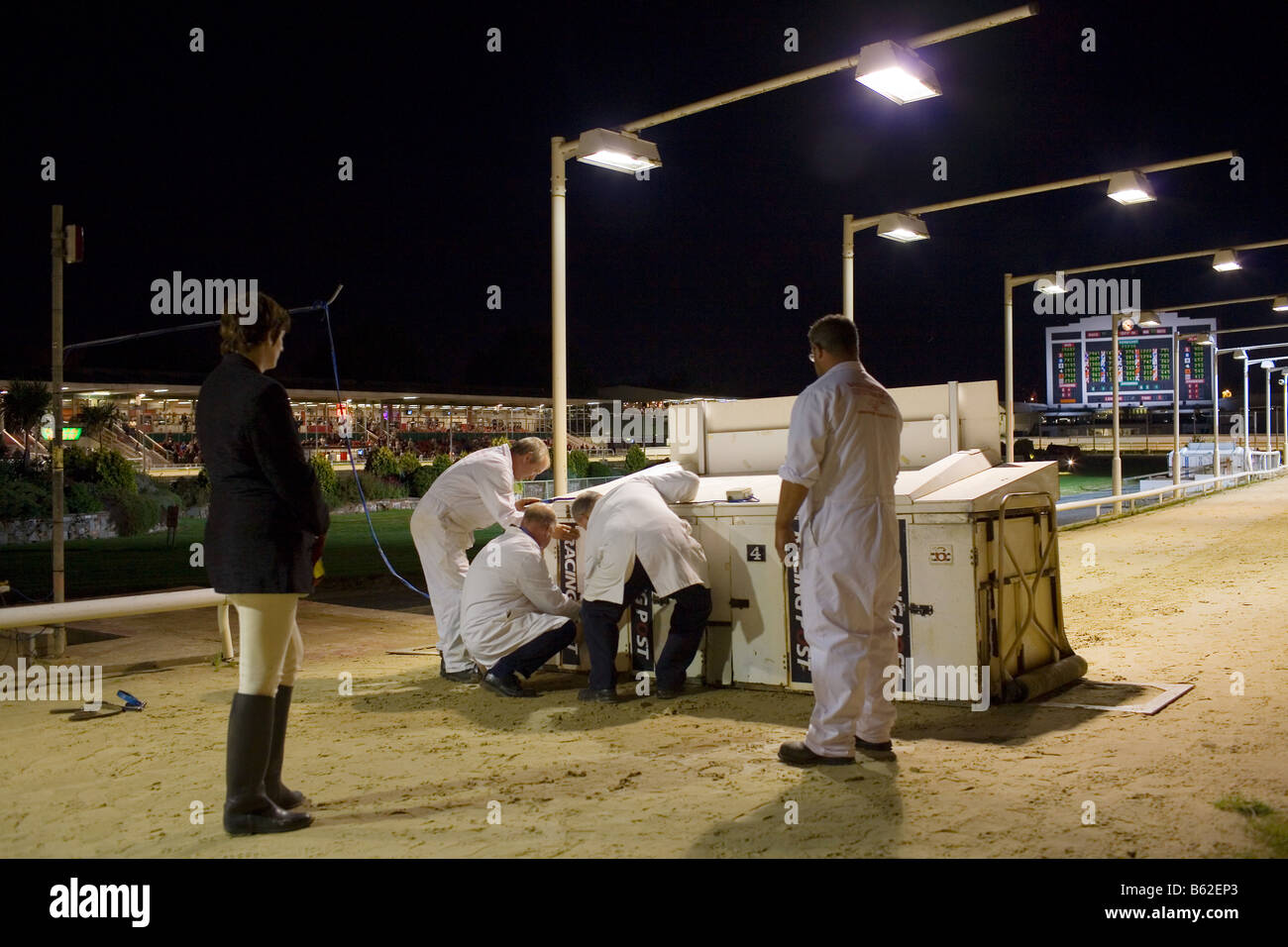 Dog racing trap hi-res stock photography and images - Alamy