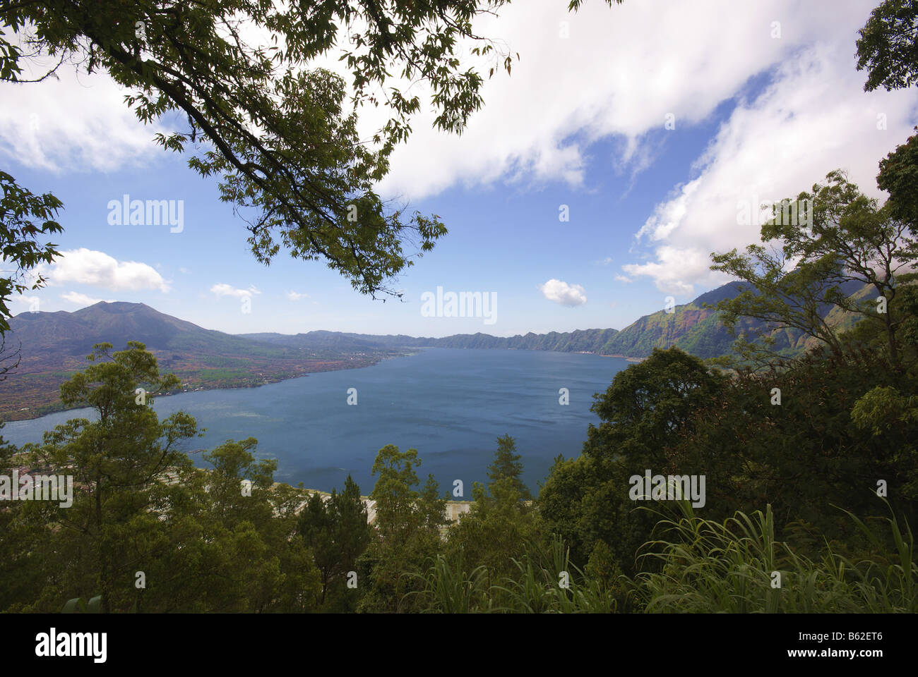 Mount Batur volcano Bali Stock Photo - Alamy