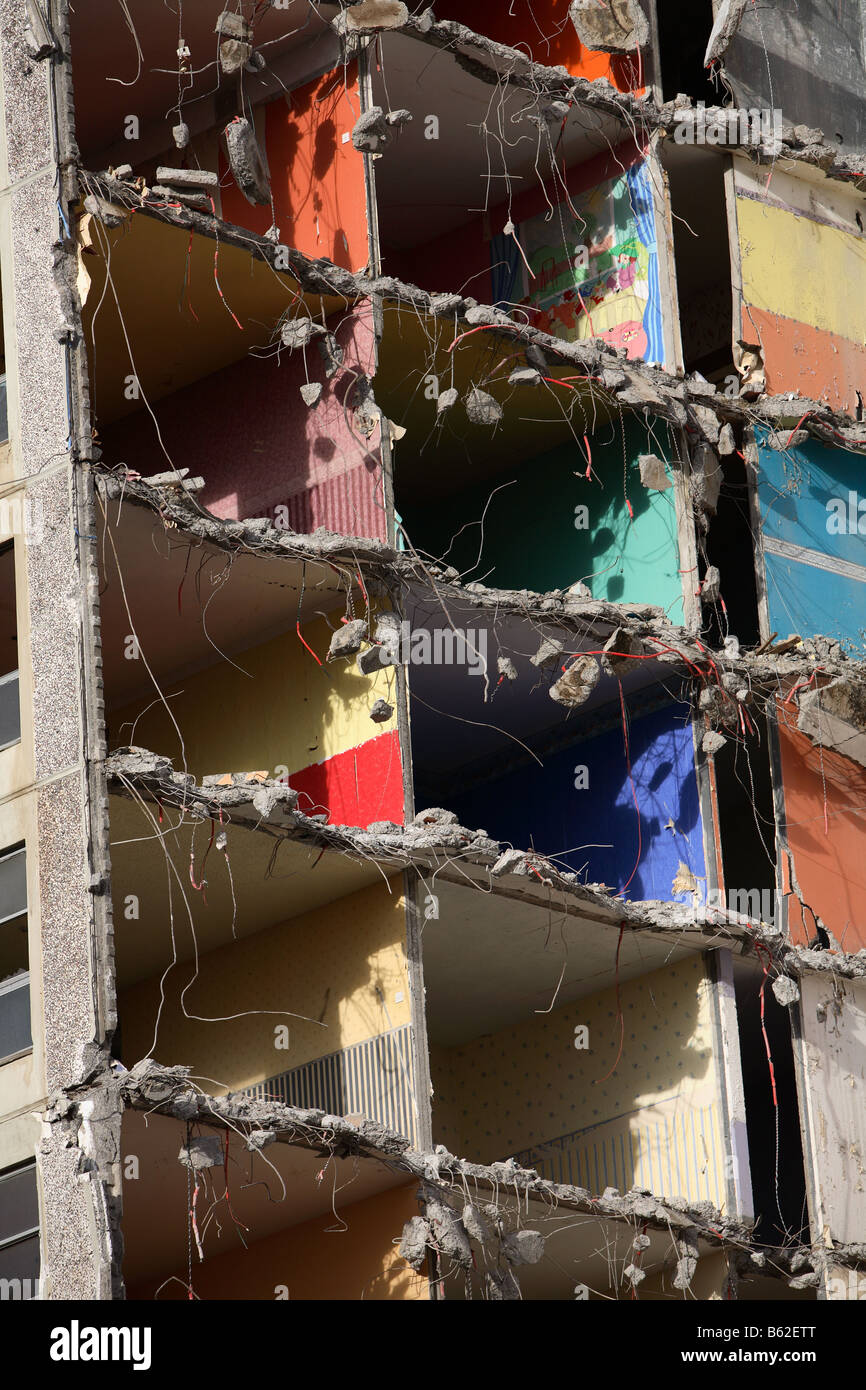 Demolition ballymun flats hi-res stock photography and images - Alamy