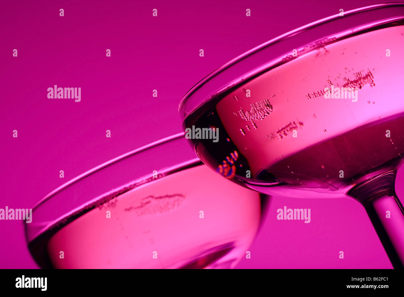 champagne traditional bowl shaped glass Stock Photo - Alamy