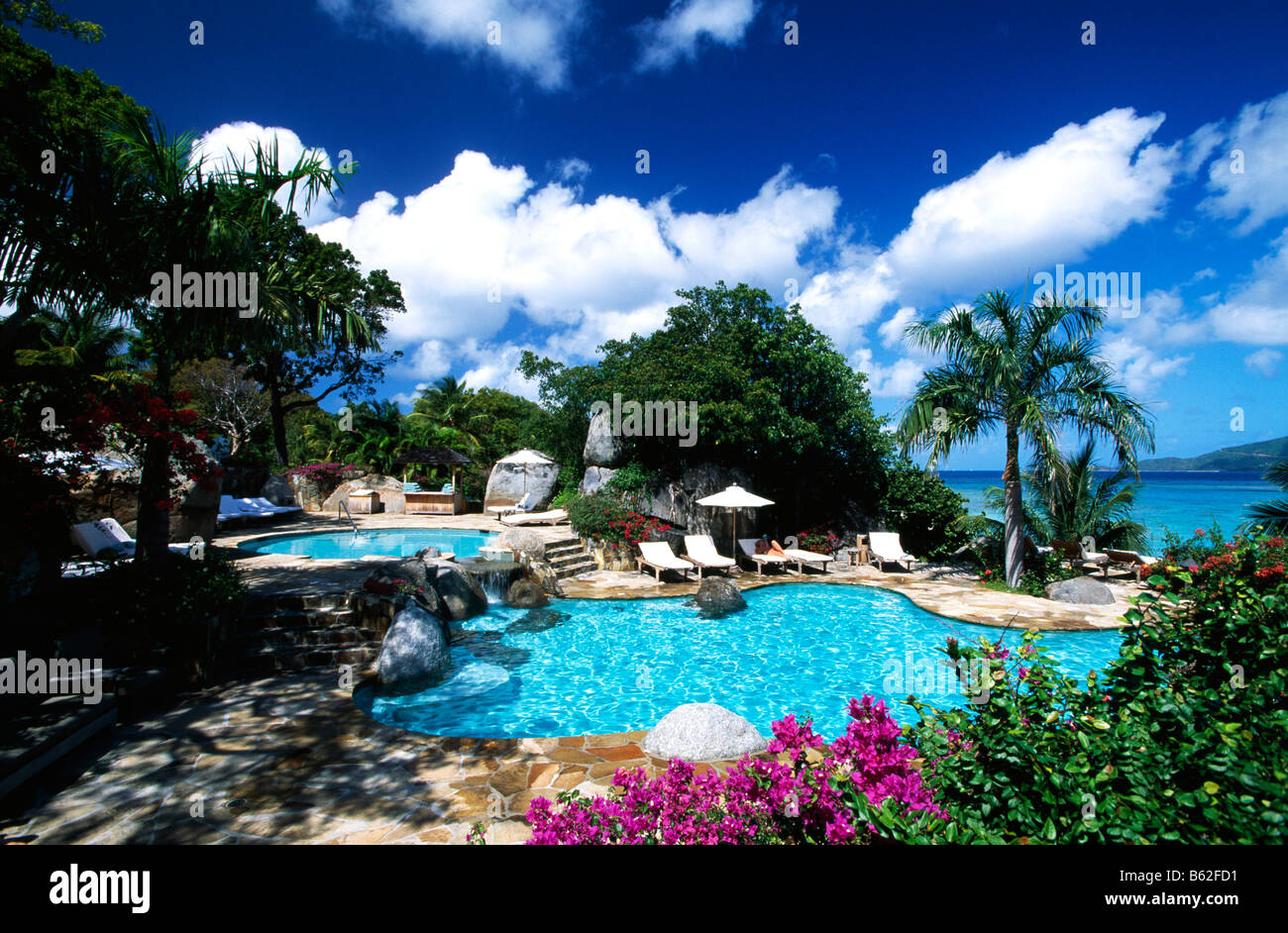 Little dix bay resort hi-res stock photography and images - Alamy