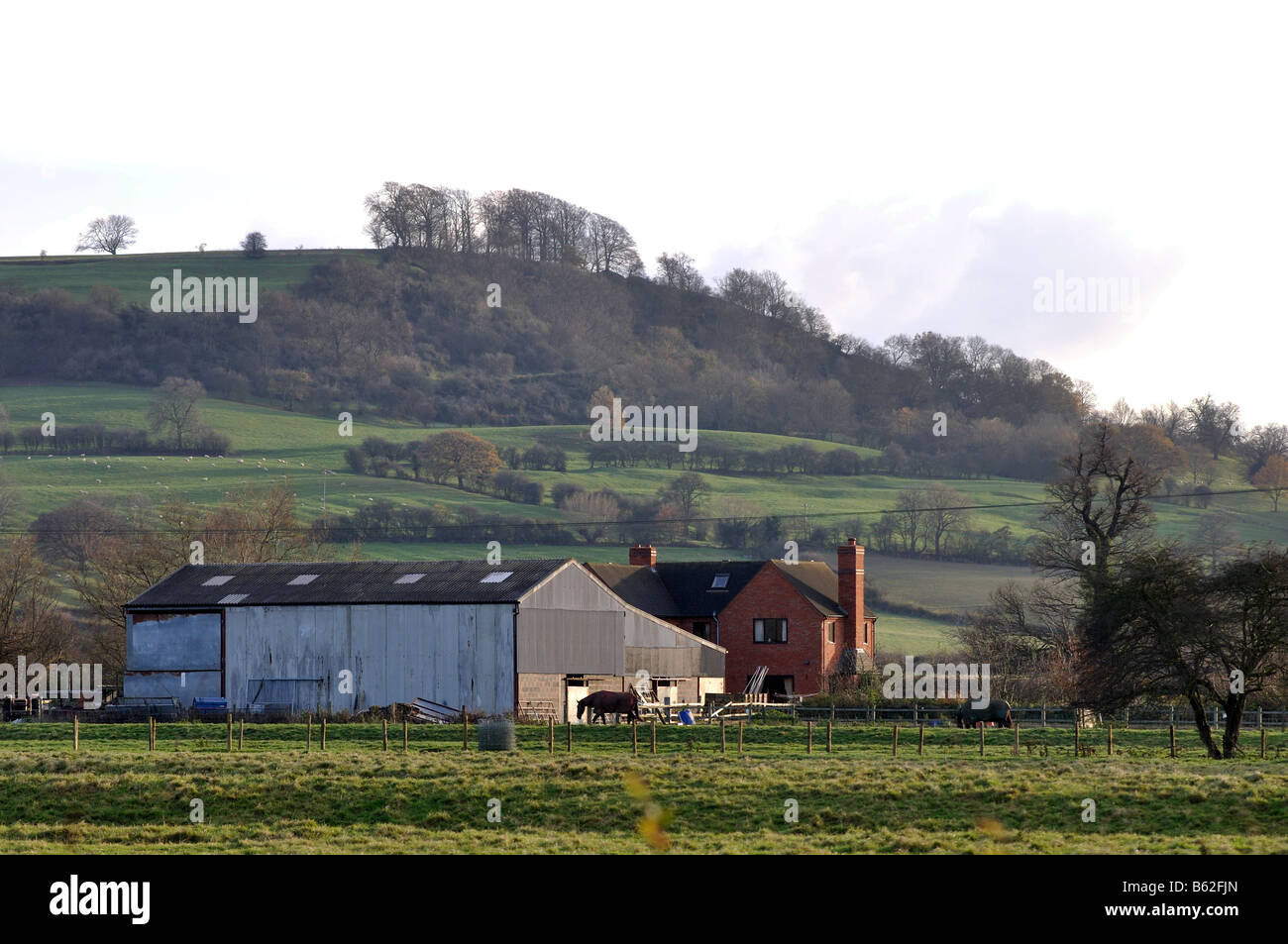 Meon Hill, Warwickshire, England, UK Stock Photo - Alamy