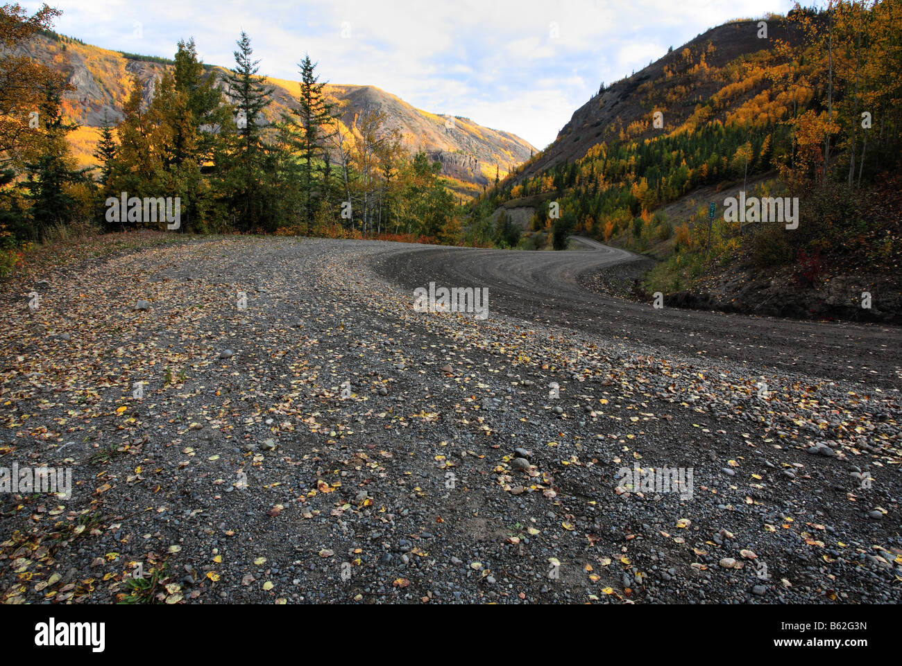 Northern british columbia, canada road hi-res stock photography and ...
