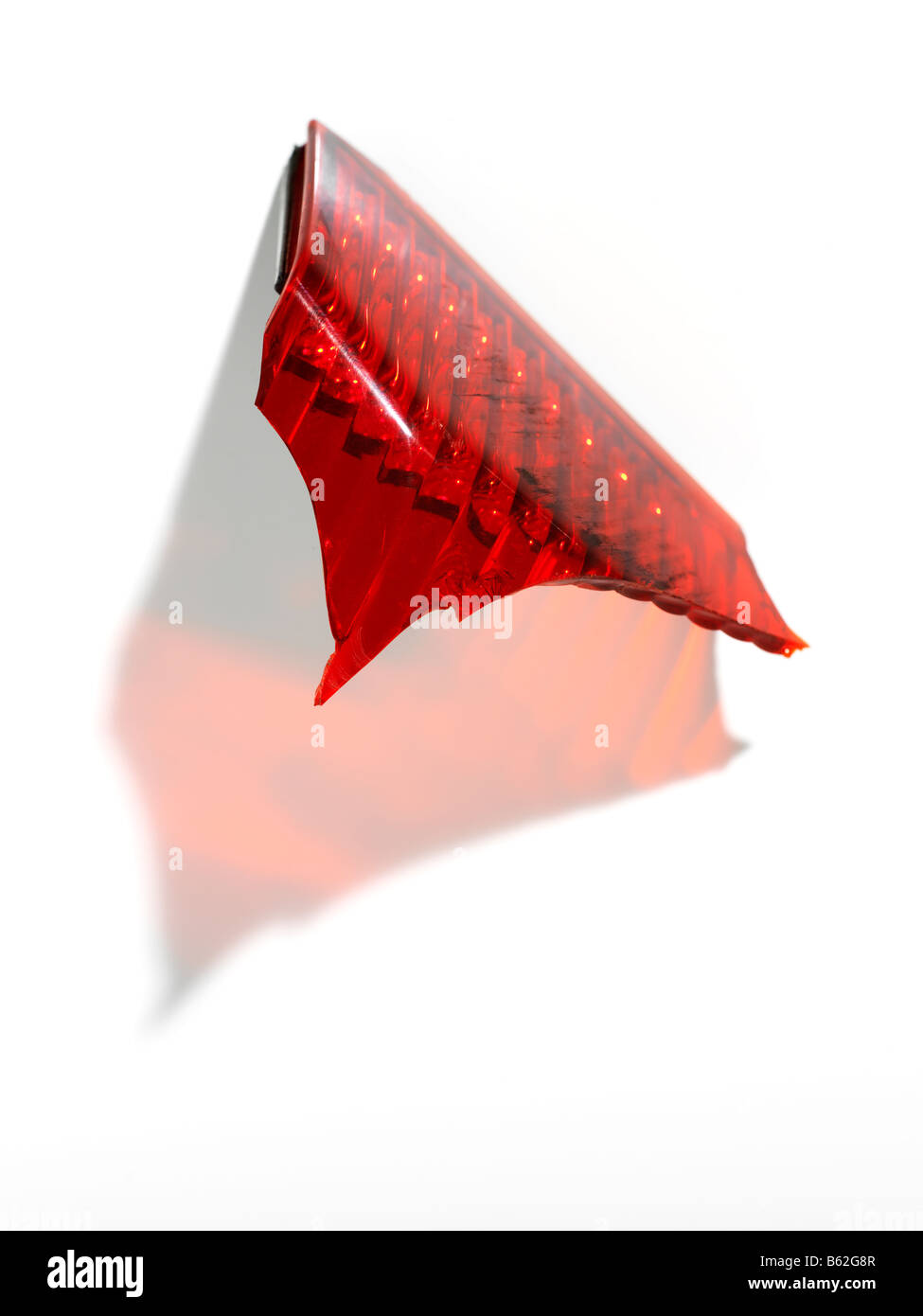 car parts pieces after an accident collision Stock Photo - Alamy