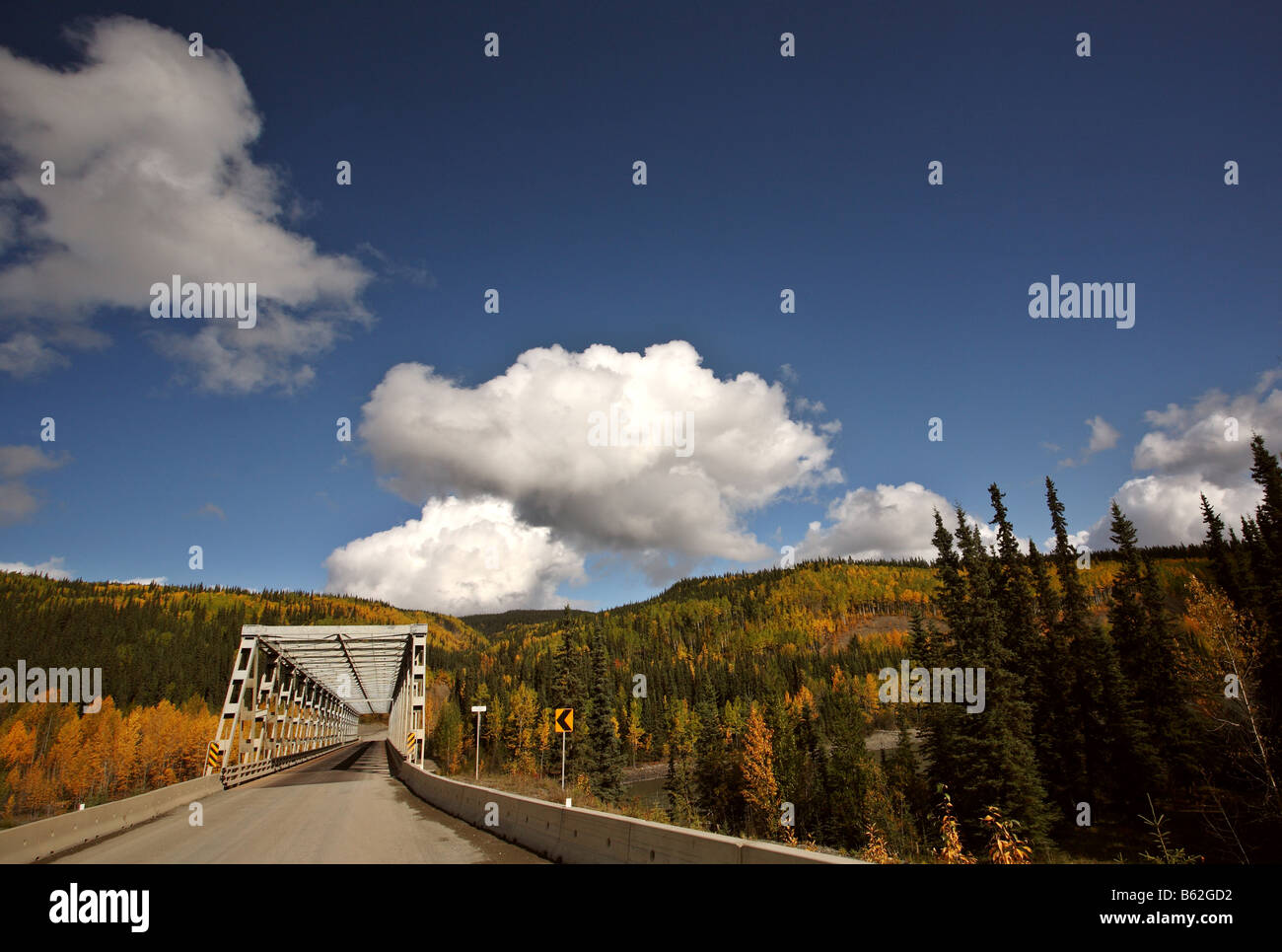 Stikine River bridge in British Columbia Stock Photo - Alamy