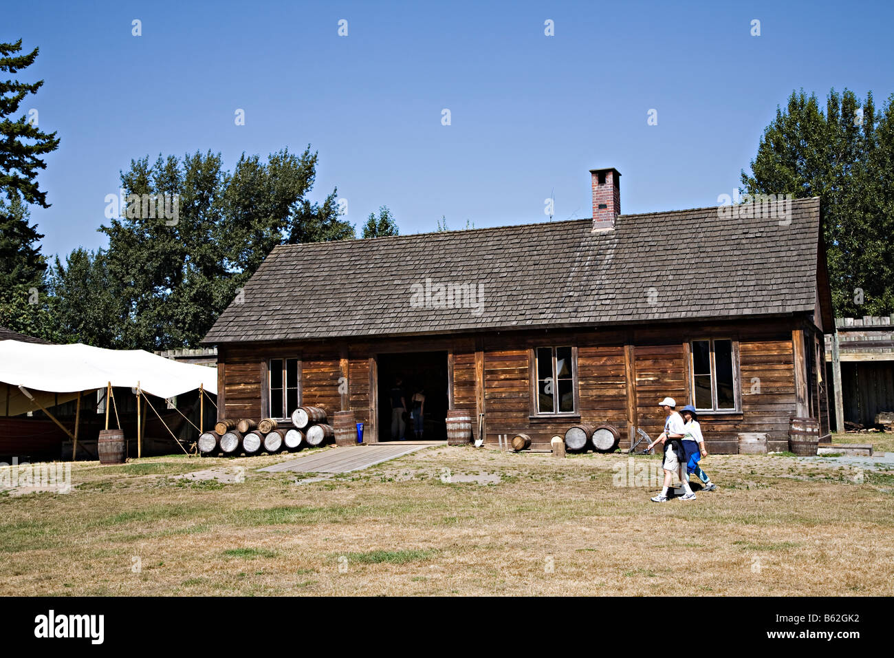 Fort langley national historic hi-res stock photography and images - Alamy