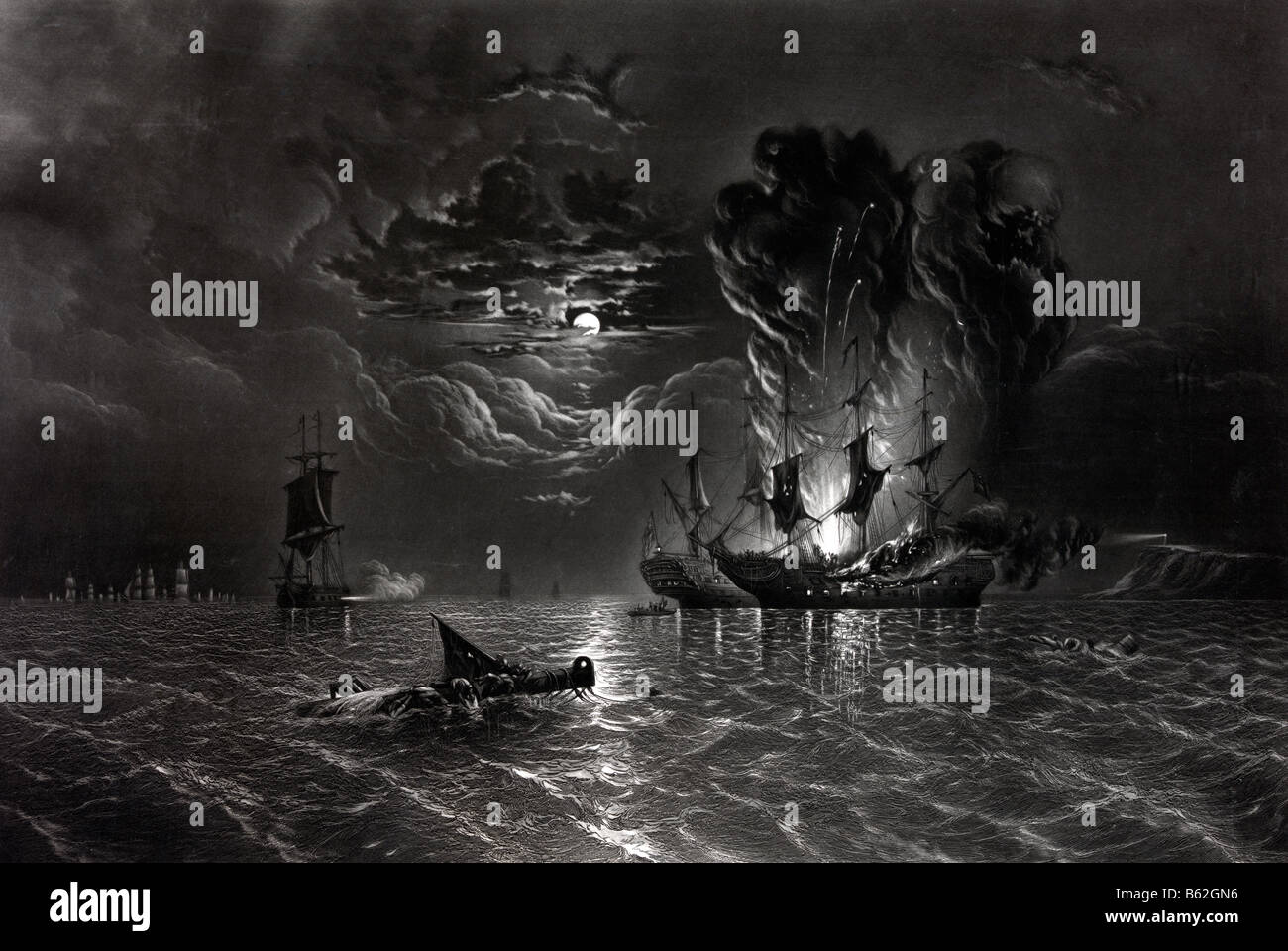 Bon homme richard september 23rd 1779 hi-res stock photography and ...