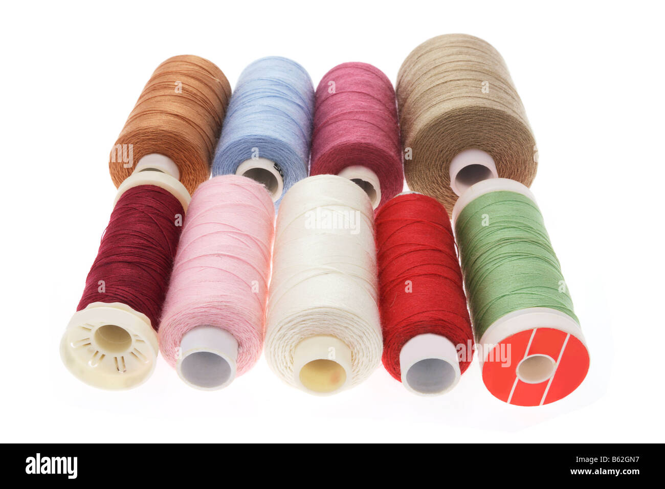 Spools of Thread Stock Photo - Alamy