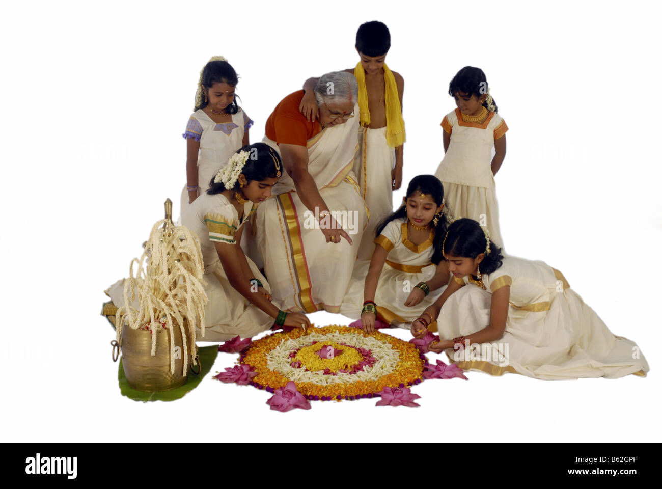 Onam Cut Out Stock Images & Pictures - Alamy