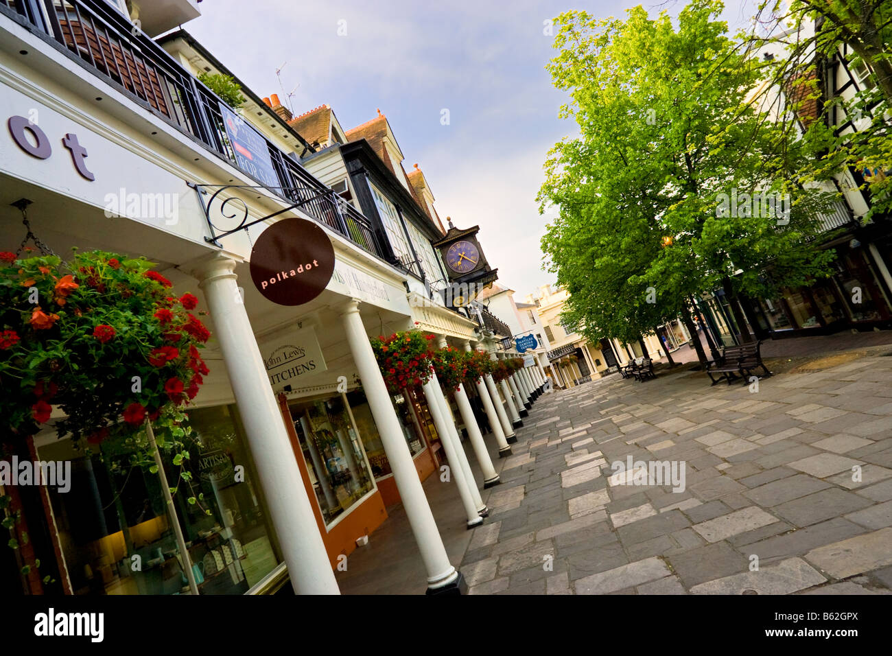 The Pantiles, Upper Walks, Royal Tunbridge Wells, Kent, England, UK ...
