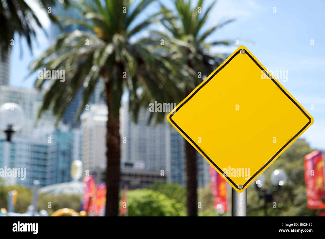 warning traffic sign Stock Photo - Alamy