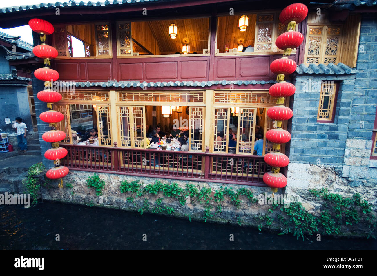 China Yunnan province Lijiang town Unesco World Heritage Site Stock ...