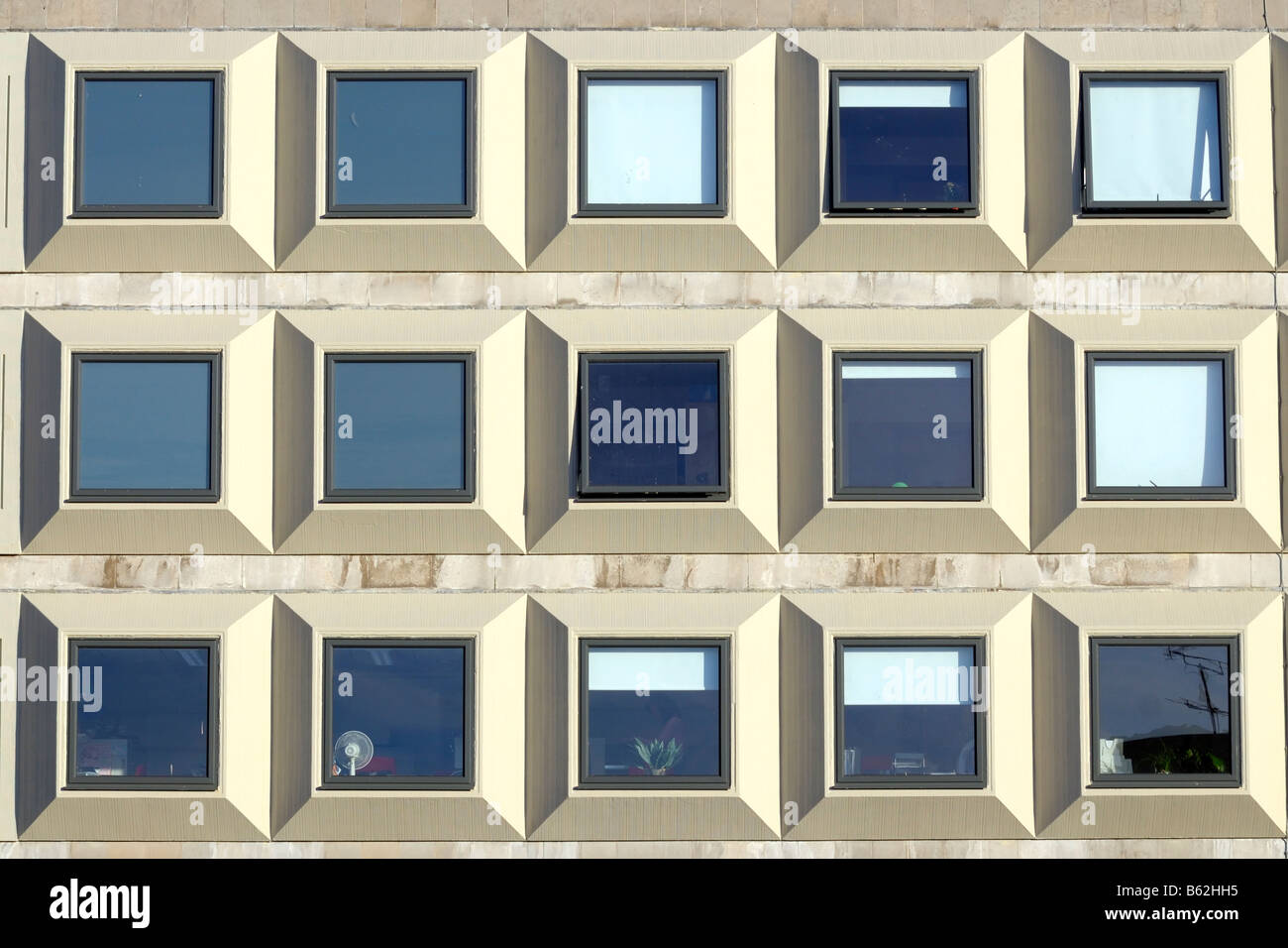 Office and residence windows at a university Stock Photo - Alamy