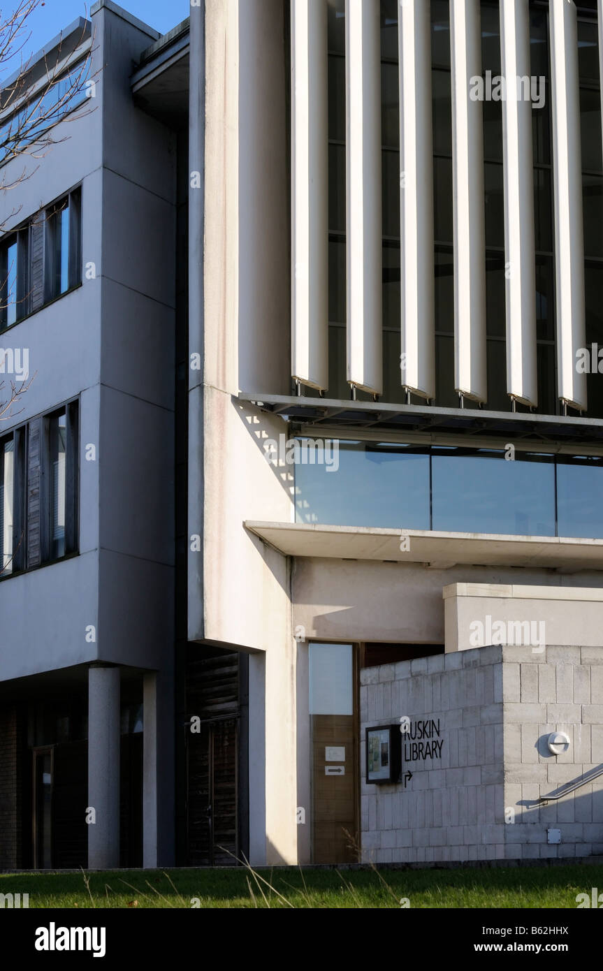 Ruskin and main library at Lancaster University Stock Photo - Alamy